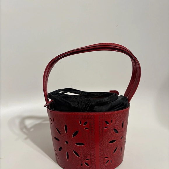 Moschino | Bags | Moschino Red Mini Bag With Cutout Design | Poshmark